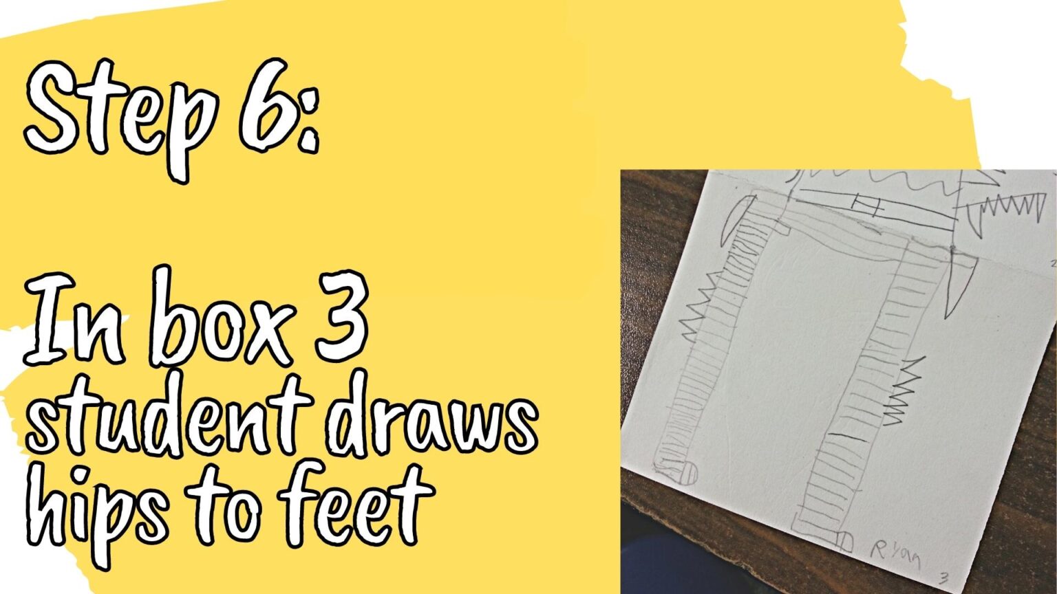 Mixed Up Monster - Easy and Fun Halloween Art!