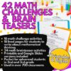 Charlie and the Chocolate Factory Math Challenges & Brainteasers