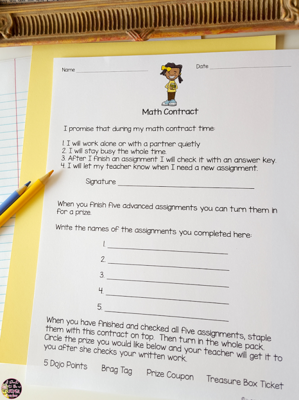 Engage Your Highest Mathematicians NOW with Math Contracts