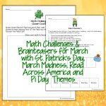 March Math Challenges & Brainteasers