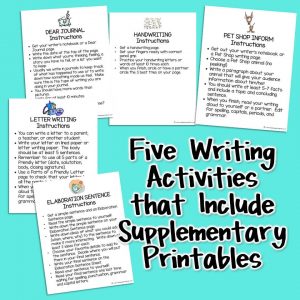 Everything you Need to Create a Writing Center | Literacy Centers for ...