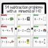 Ready, Set, Show! Back to School Math Game Subtraction Facts