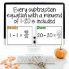 Ready, Set, Show! Halloween Addition & Subtraction Facts