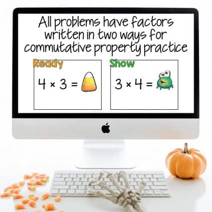 Ready, Set, Show! Halloween Multiplication Facts