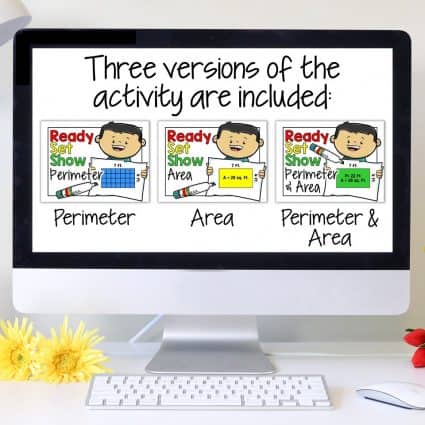 Ready, Set, Show! Perimeter & Area