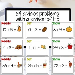 Ready, Set, Show! Thanksgiving Division Facts - I Want to be a Super ...