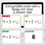 Ready, Set, Show! Winter Addition & Subtraction Facts