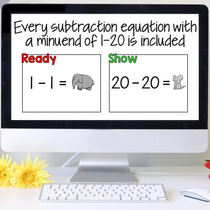 Ready, Set, Show! Animal Subtraction Facts
