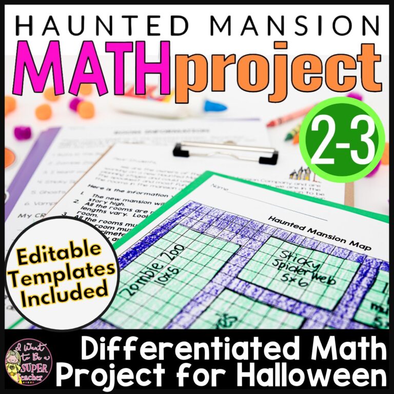 Haunted Mansion Math Project