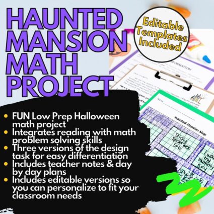 Haunted Mansion Math Project